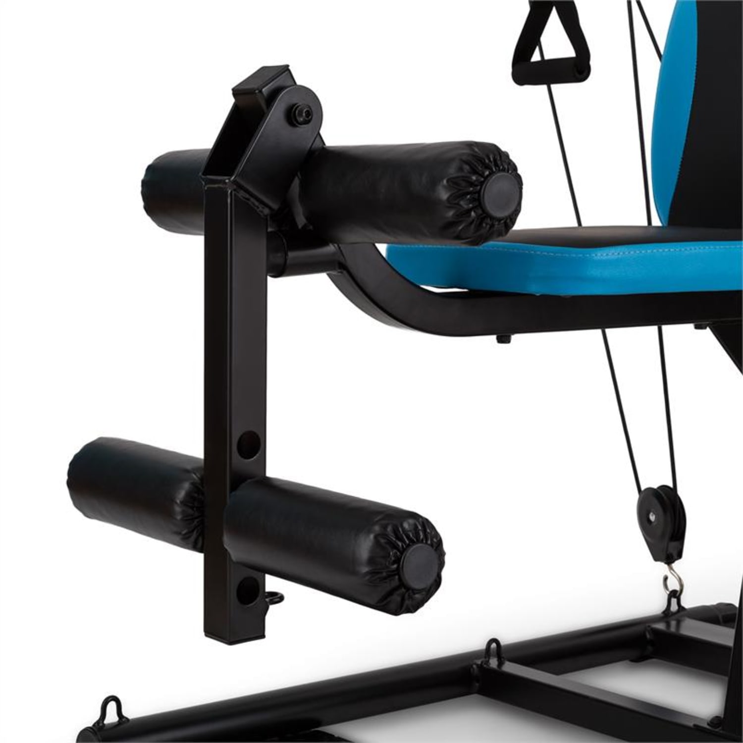 CAPITAL SPORTS Hawser Appareil fitness câble noir/bleu acier Noir