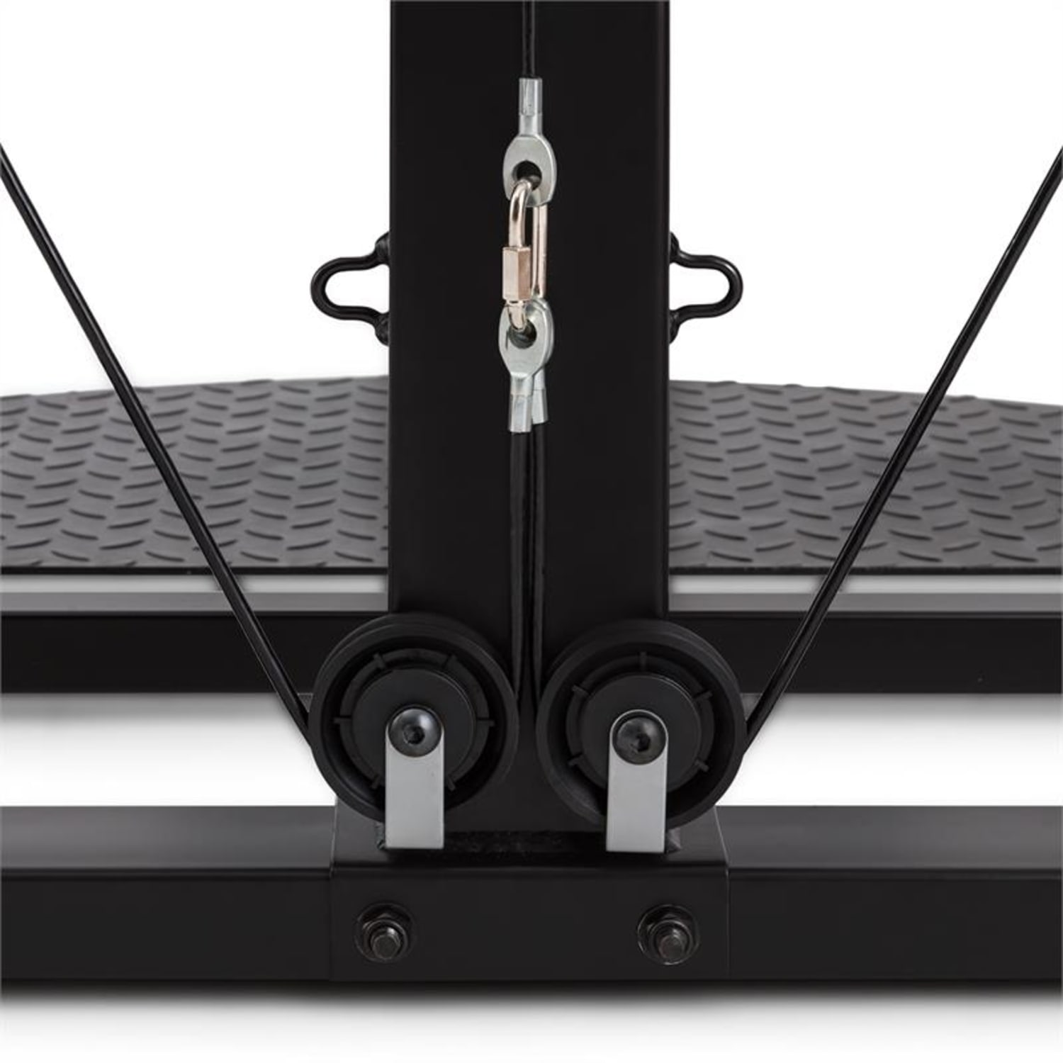 CAPITAL SPORTS Hawser Appareil fitness câble noir/bleu acier Noir