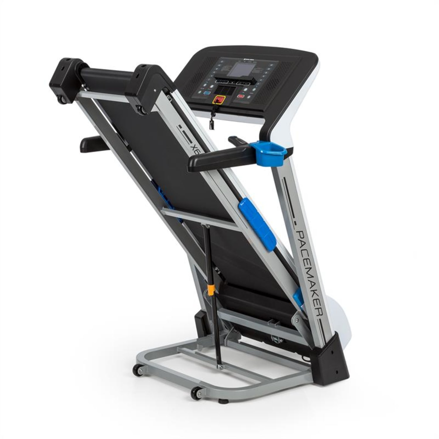 CAPITAL SPORTS Pacemaker X60 Tapis Roulant 2,5/6,5 PS Puls LCD nero/bianco