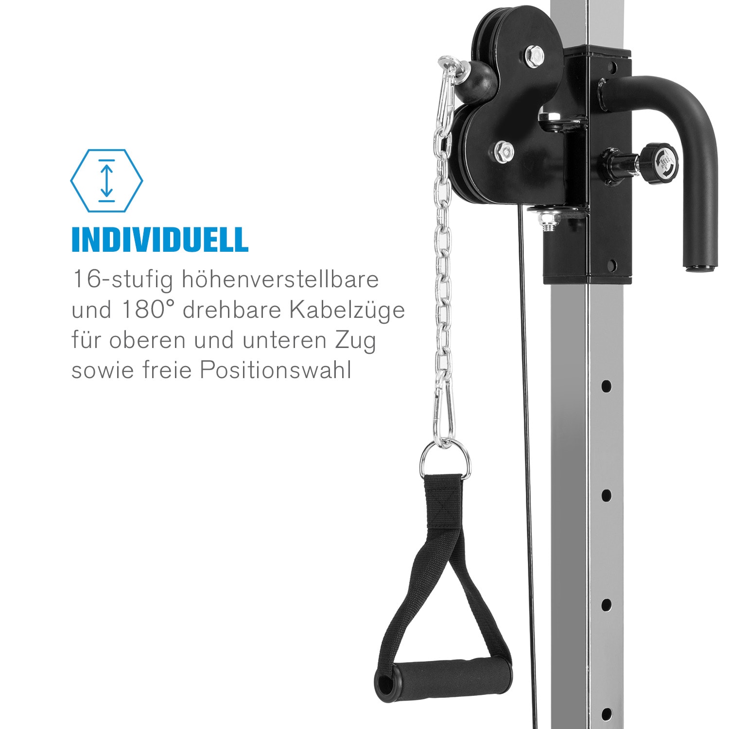 Cable Power Kabelzugbrücke Kabelzugstation | 16-stufig ...