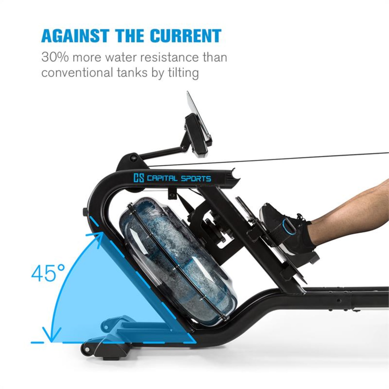 Máquina de remo de agua Flow M2 banco de remo | entrenamiento ...