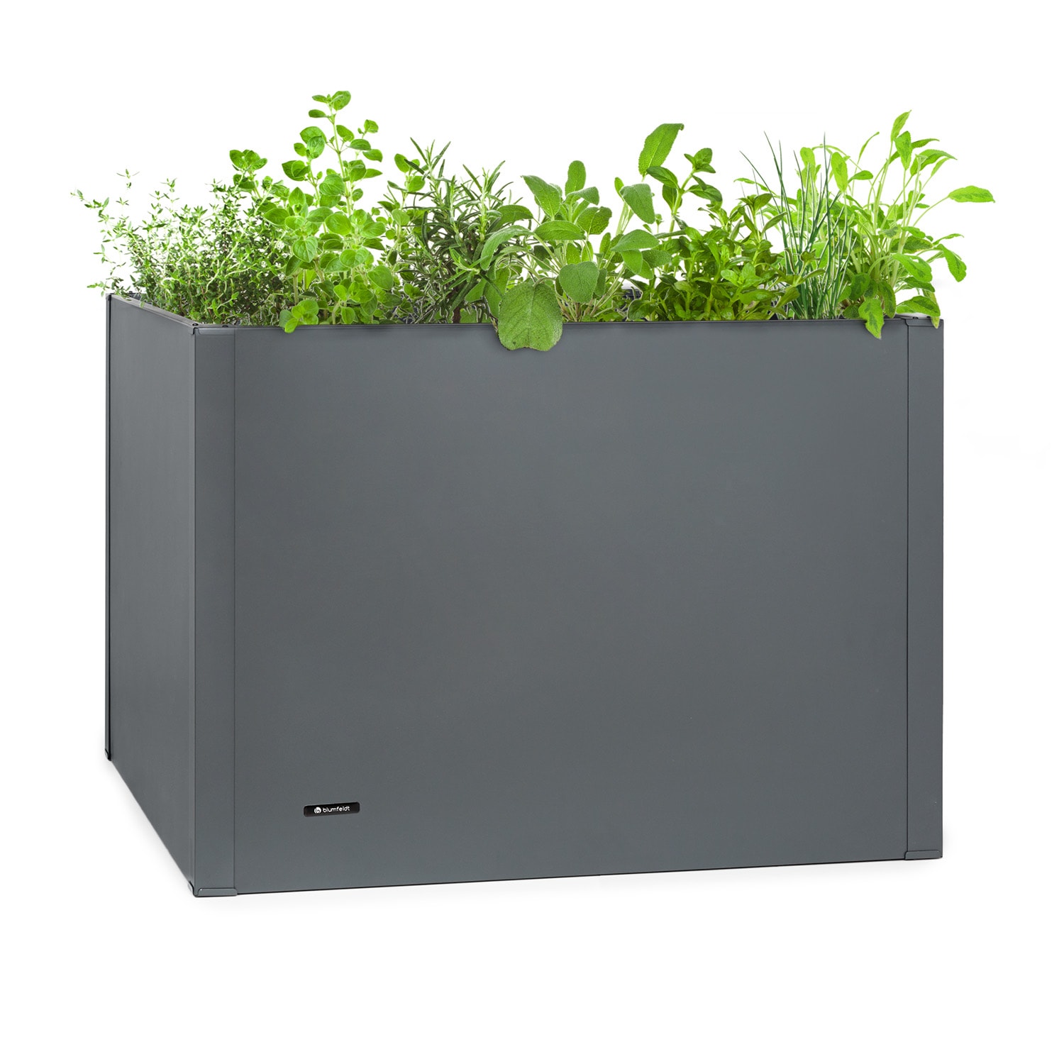 blumfeldt Highgrow Deluxe Magaságyás 100 x 76 x 100 cm Horganyzott acél ...