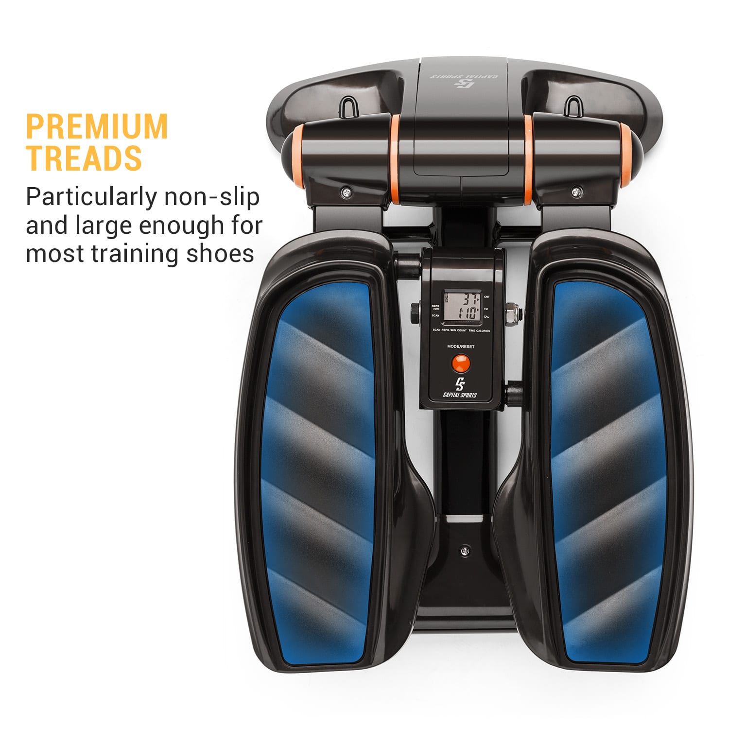 Capital Sports Galaxy Step mini stepper premium treden LC display app ...