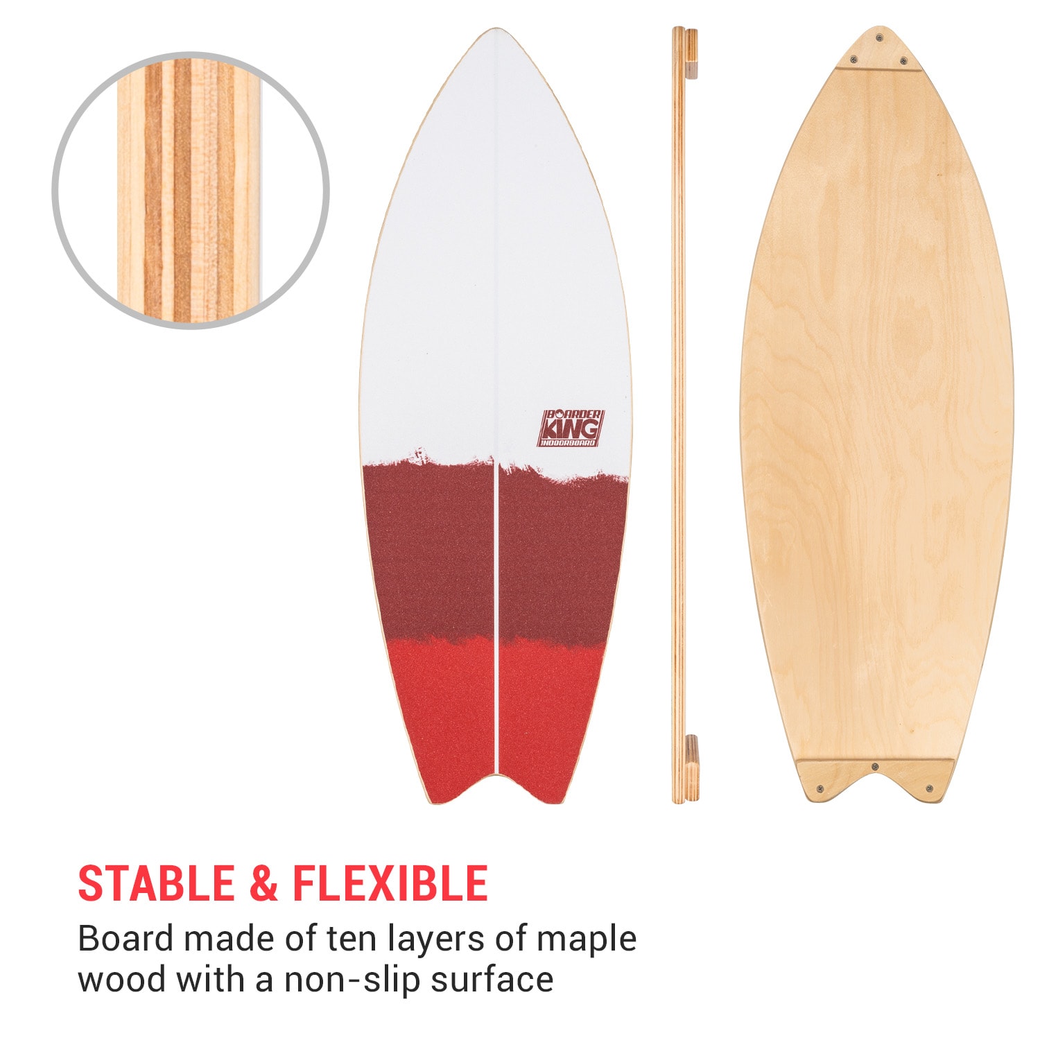 Indoorboard Wave Balanceboard Skateboard Surfboard Trickboard Balance ...