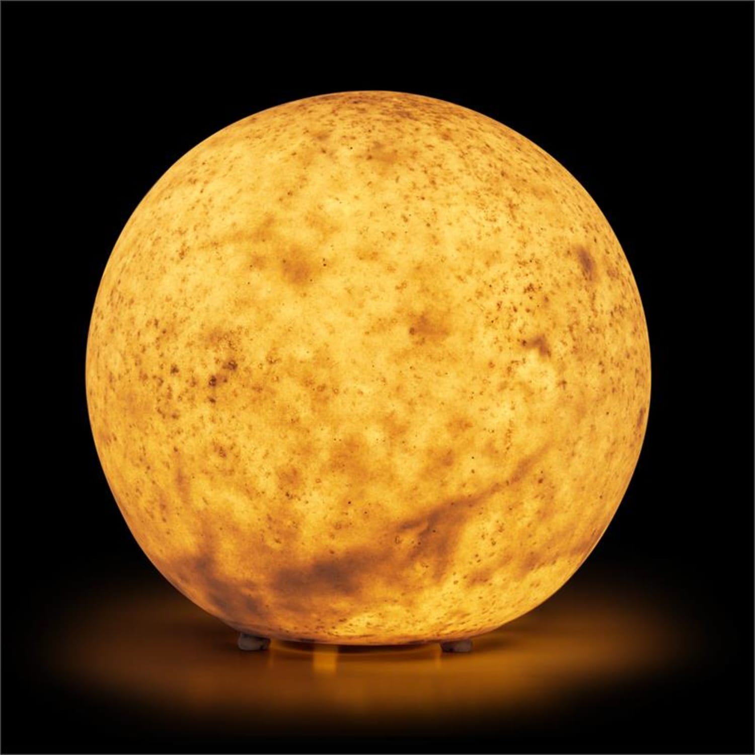 Gemstone Stone Light Set 3 Ball Lights 3 Sizes Natural Stone Look