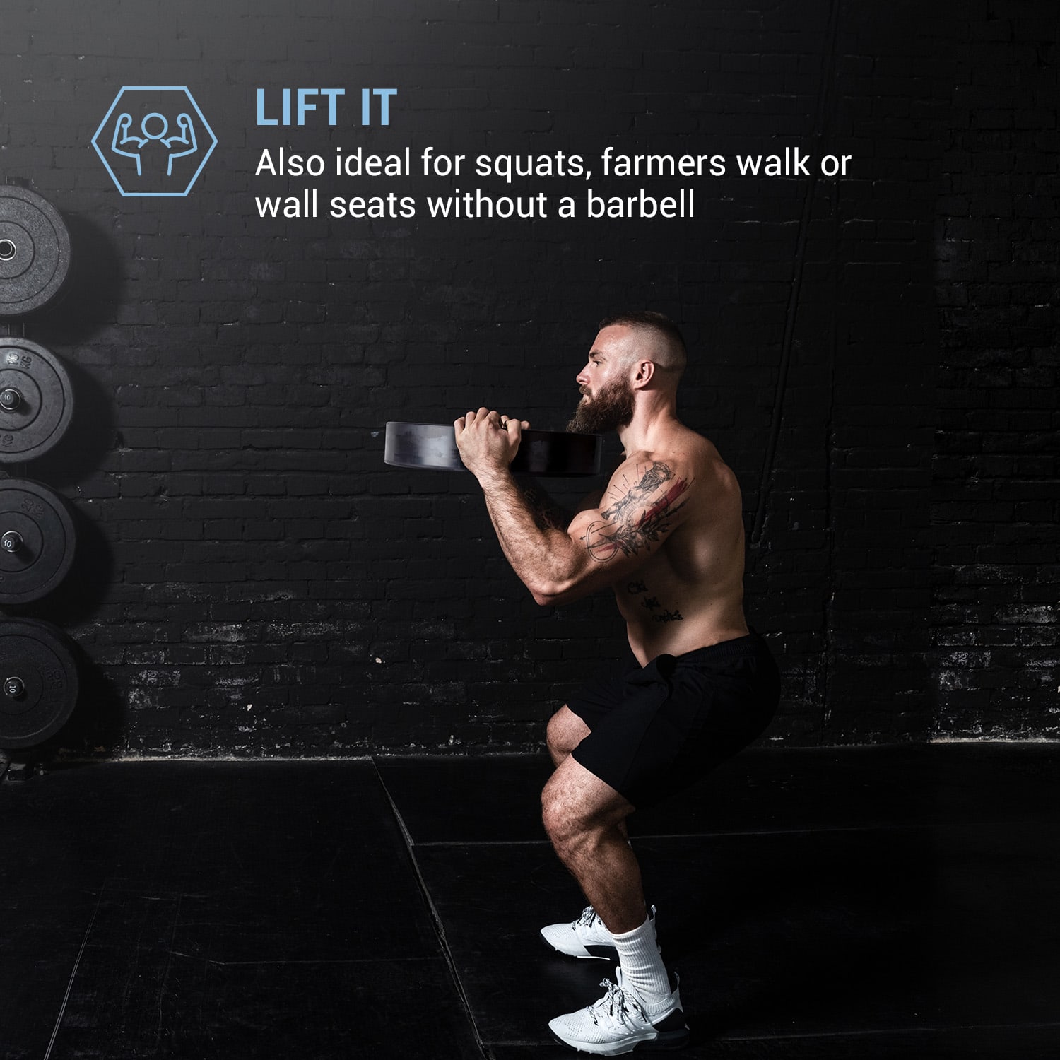 Capital Sports Elongate Bumper Plates 2x 25 kg