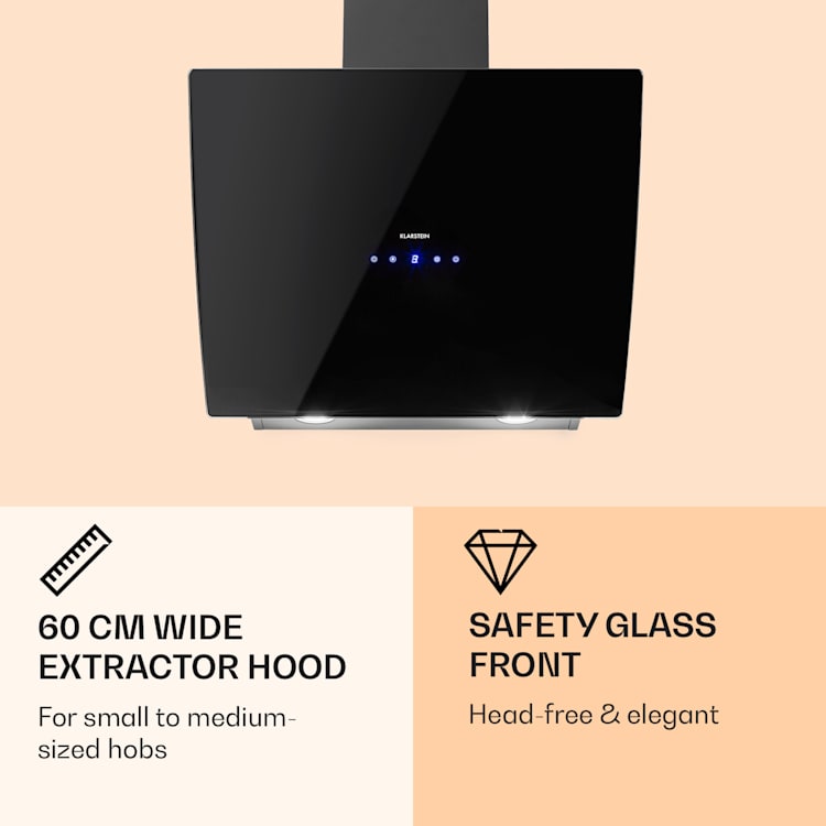 Annabelle 60 cooker bonnet | wall-mounted bonnet | exhaust air ...