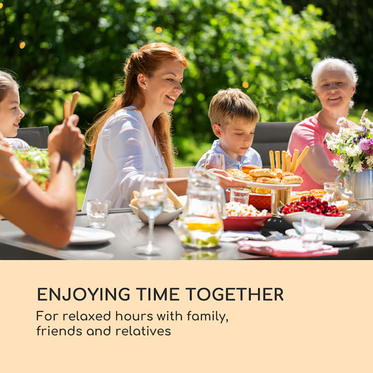 Blumfeldt Torremolinos -puutarhatuolit 2 kpl alumiini ComfortMesh ...