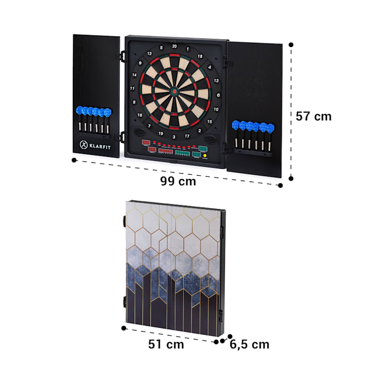 Dartmaster 180 dartboard hidden dartboard dart machine | electronic ...