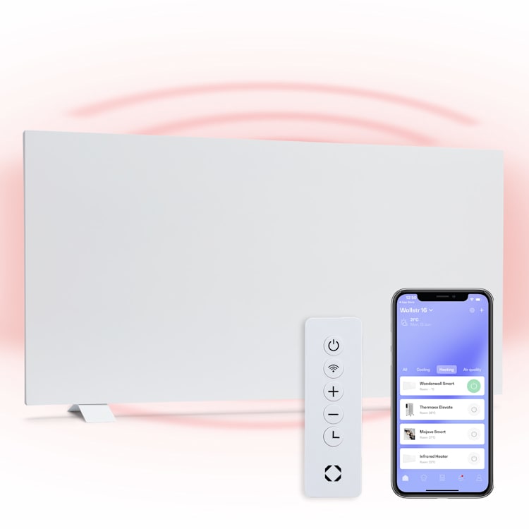 Taal Smart IR Heater Infrared Hybrid Heating Panel | 105x56cm | 750W ...