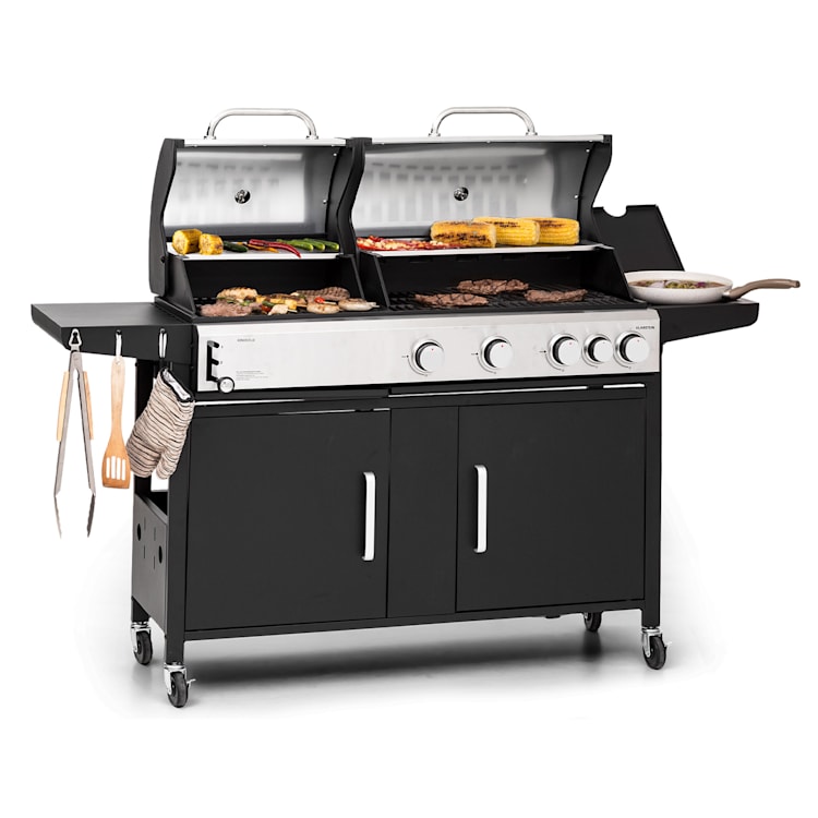 Kingsville 4.1 Combi Grill | 4+1 quemadores de acero inoxidable ...