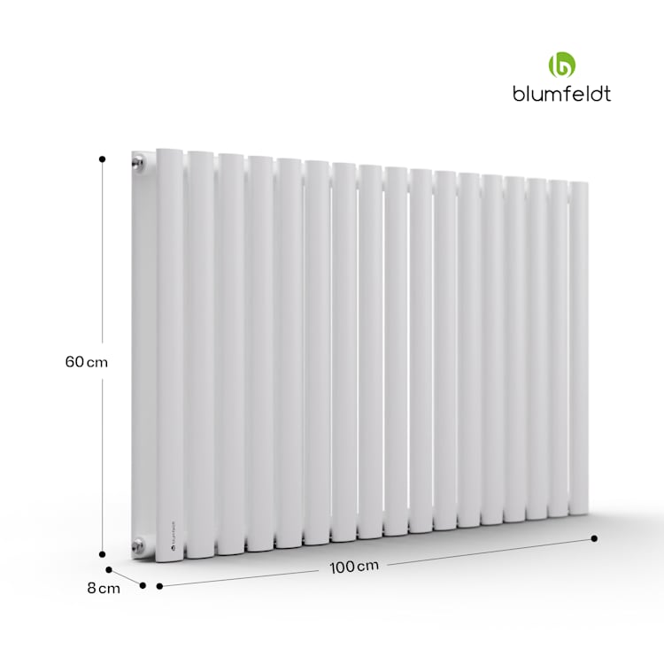blumfeldt Tallheo 100 x 60 | Heizkörper | Warmwasser 60 x 100 cm ...