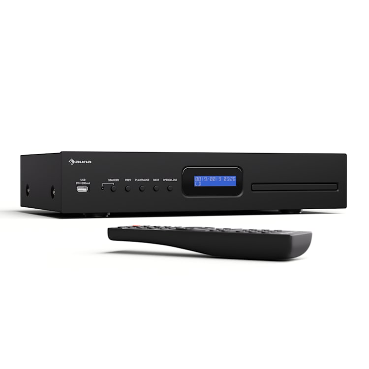 auna Art22 CD player MP3 opt. | CD, CD-R/RW, CD-MP3 | display Black