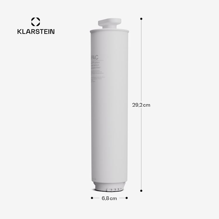 Klarstein AquaLine PAC Filter 2-in-1 Filtersystem Wasseraufbereitung