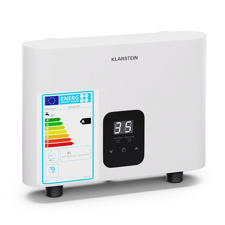 Klarstein Blaze Flow under-counter instantaneous water heater ...