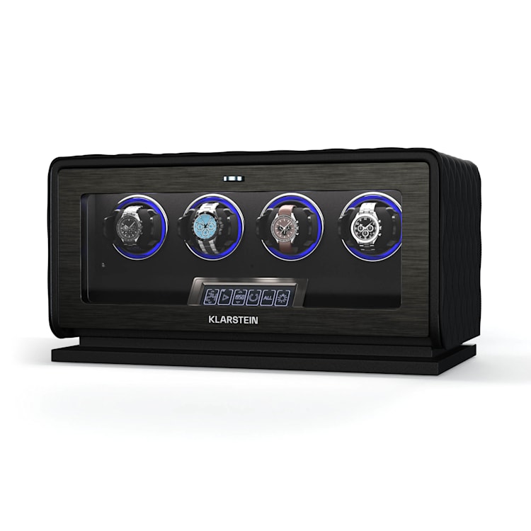 LuminousTime watch winder | 4 watches | many settings | LED | 10dB 4 ...