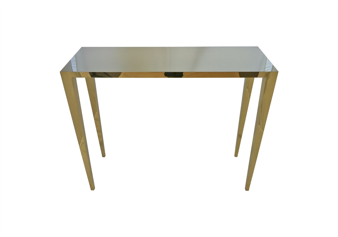 Gold Console Table - Charlesworthy