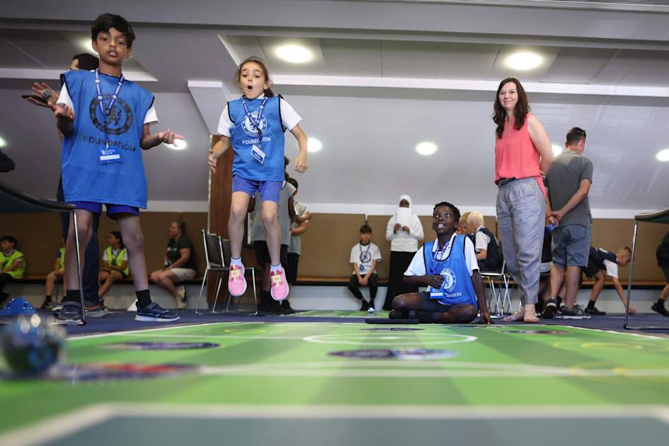 Robot Football League finals at Stamford Bridge - SportsRooter.com