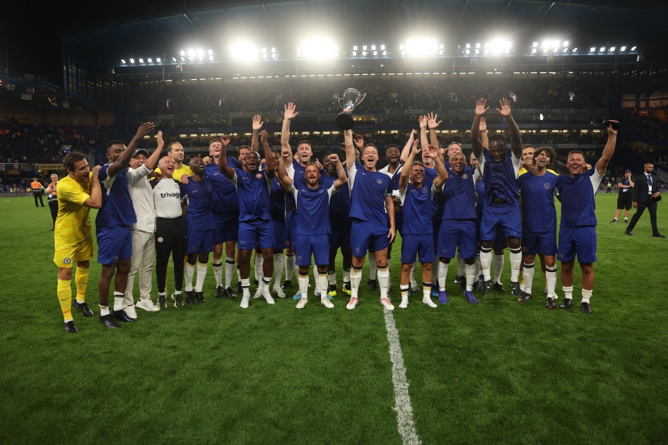 Gallery: Chelsea Legends beat Bayern | News | Official Site | Chelsea ...