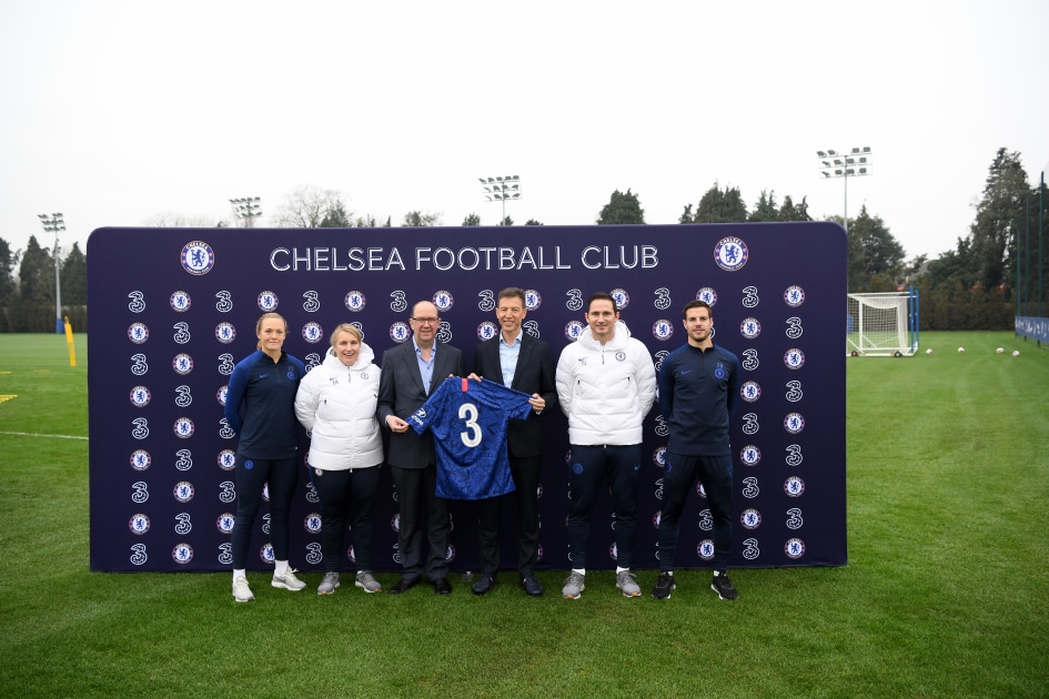 Chelsea announces Three as new official shirt partner | News | Official ...