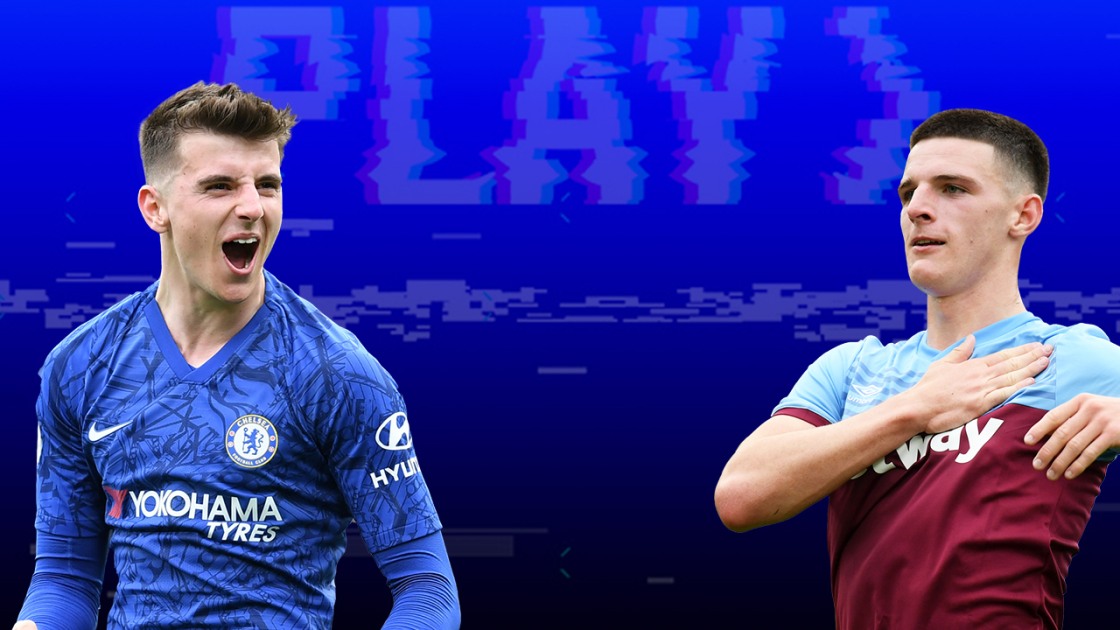 Watch Mason Mount take on Declan Rice in Chelsea vs West Ham FIFA match ...