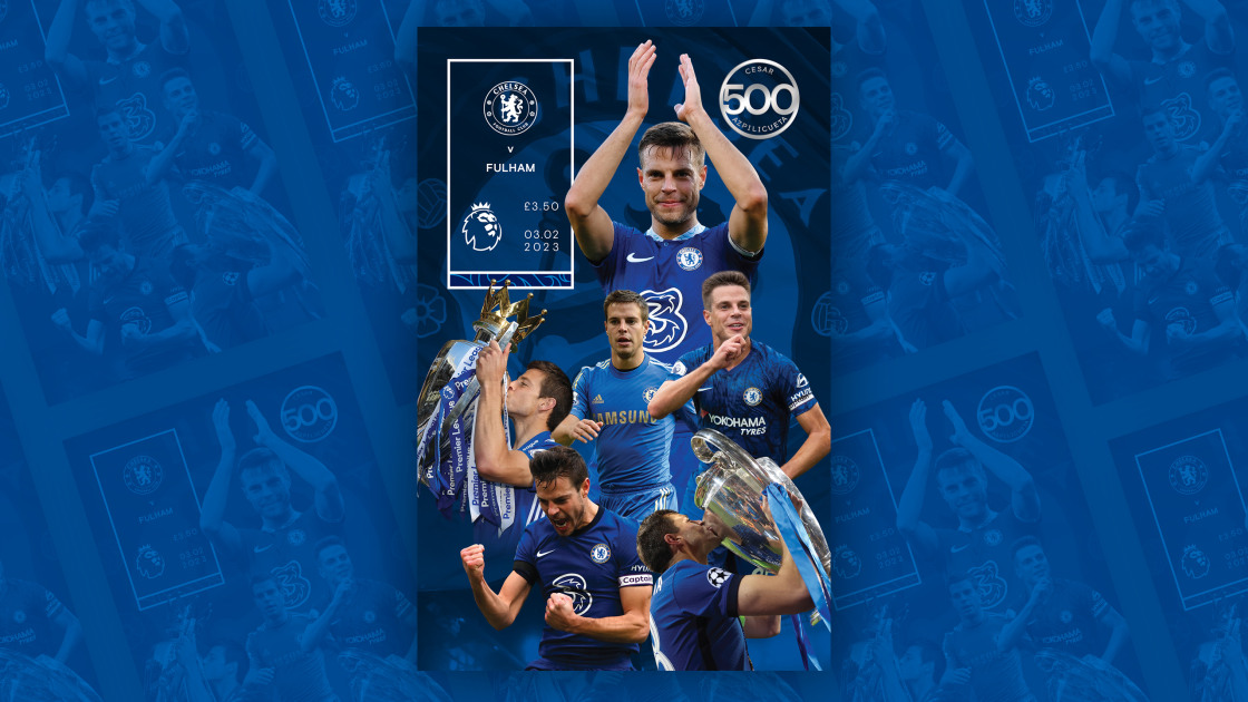 Vivid picture of Azpi in matchday programme | News | Official Site ...