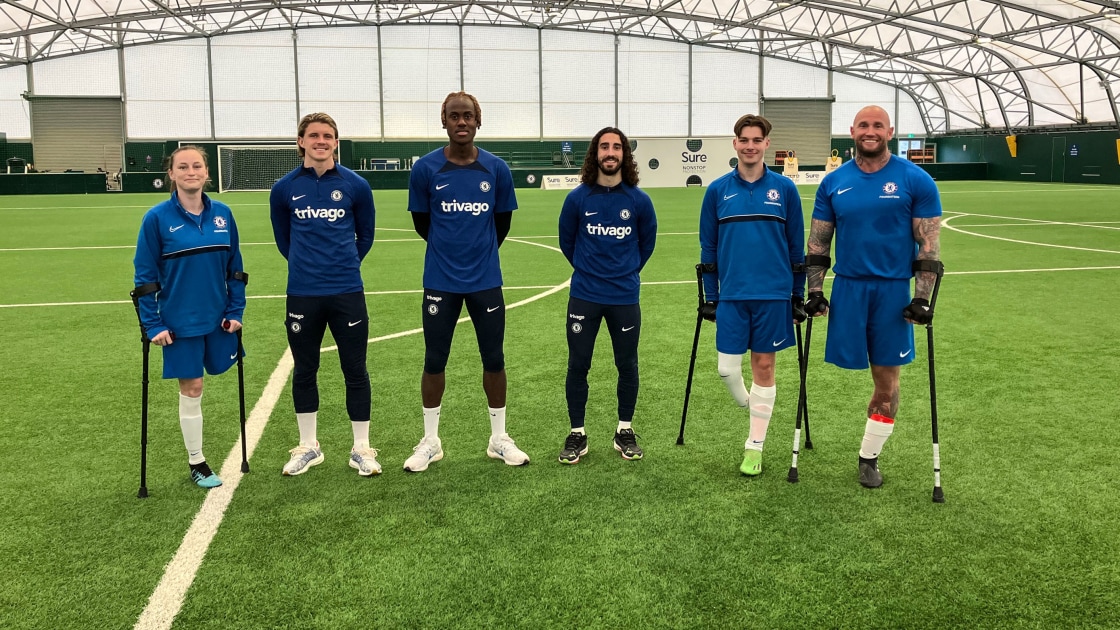 Chelsea Foundation and Sure UK launch new amputee programme | News ...