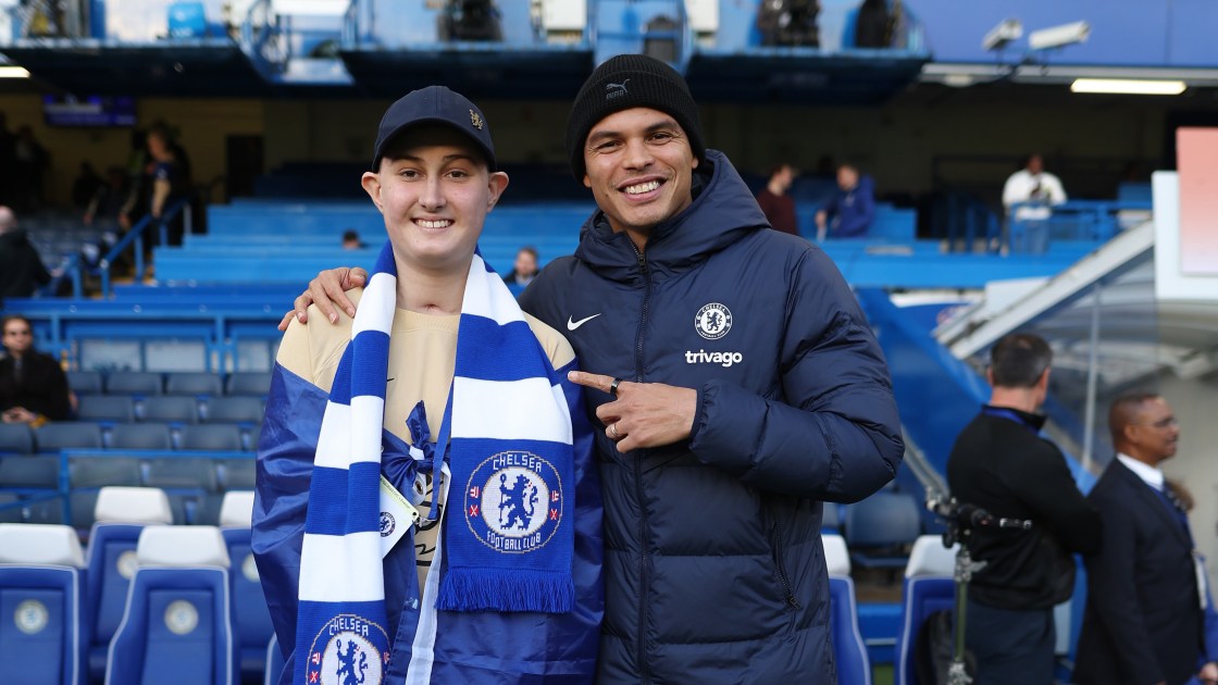Joy for Jackson as Chelsea Foundation and Thiago Silva provide ...