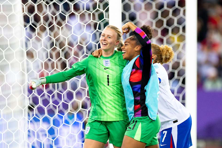 Hannah Hampton says Lionesses are showing 'proper English' mentality ...