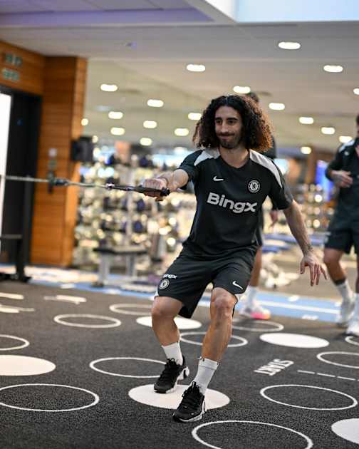 Training gallery: Gym work at Cobham | News | Official Site | Chelsea ...