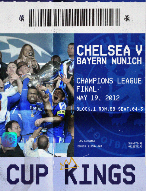 Cup Kings: Chelsea v Bayern Munich | Champions League Final, 2012 ...