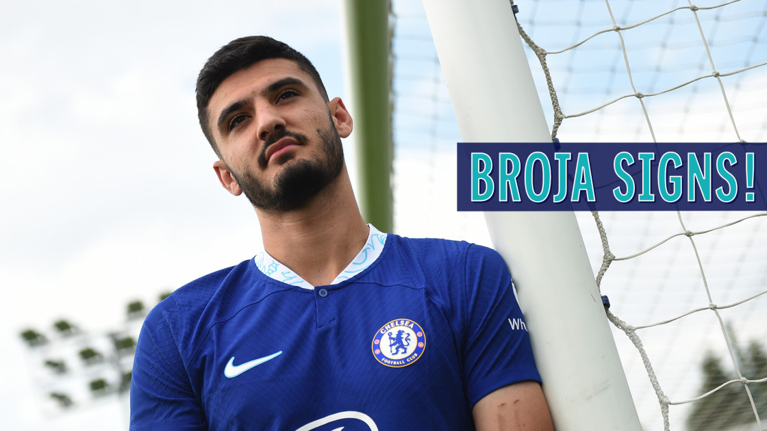 Broja signs! | Video | Official Site | Chelsea Football Club