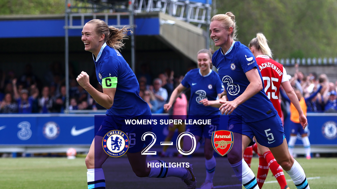 WSL Highlights: Chelsea 2-0 Arsenal | Video | Official Site | Chelsea ...