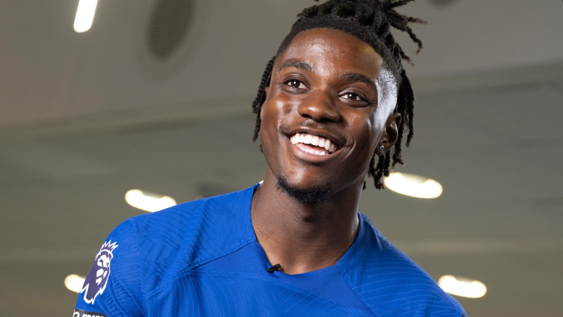 Romeo's first interview | Video | Official Site | Chelsea Football Club