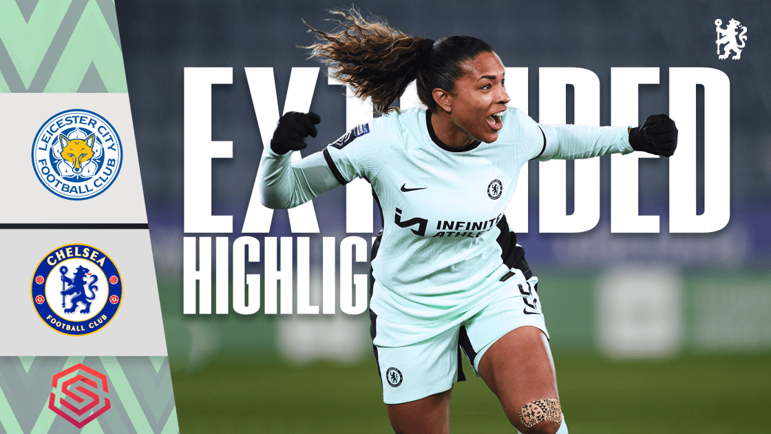 WSL Highlights: Leicester City 0-4 Chelsea | Video | Official Site ...