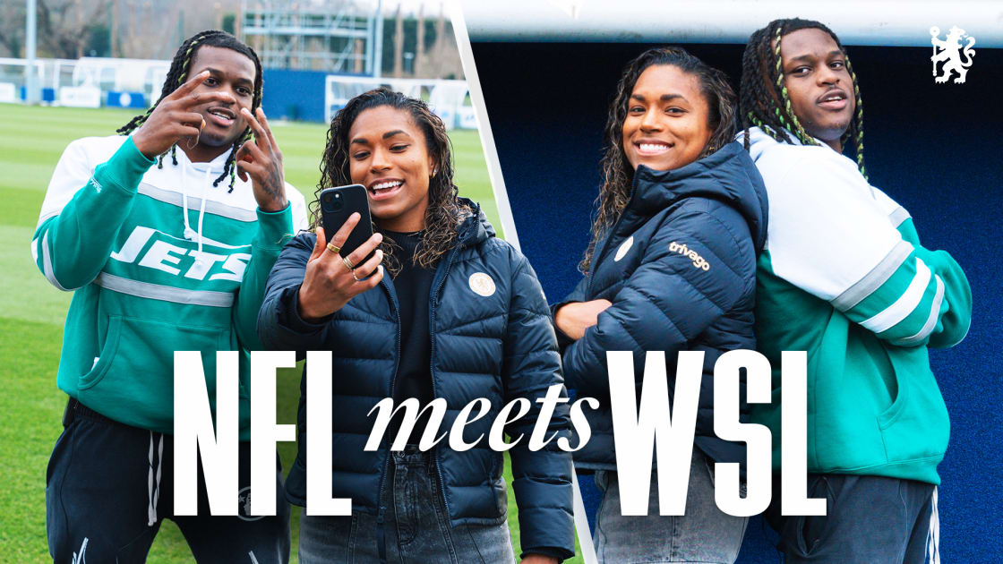 NFL meets the WSL! | Video | Official Site | Chelsea Football Club