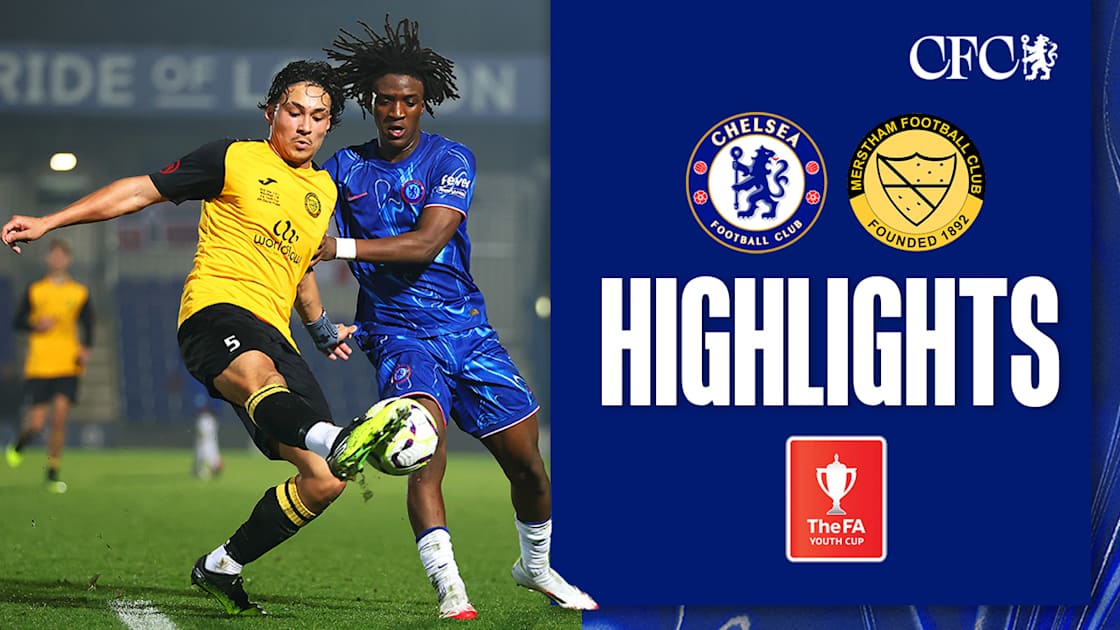 FAYC Highlights: Chelsea 7-1 Merstham | Video | Official Site | Chelsea ...