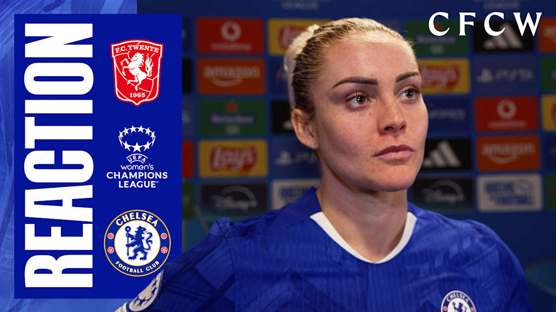 Carpenter on Twente draw | Video | Official Site | Chelsea Football Club