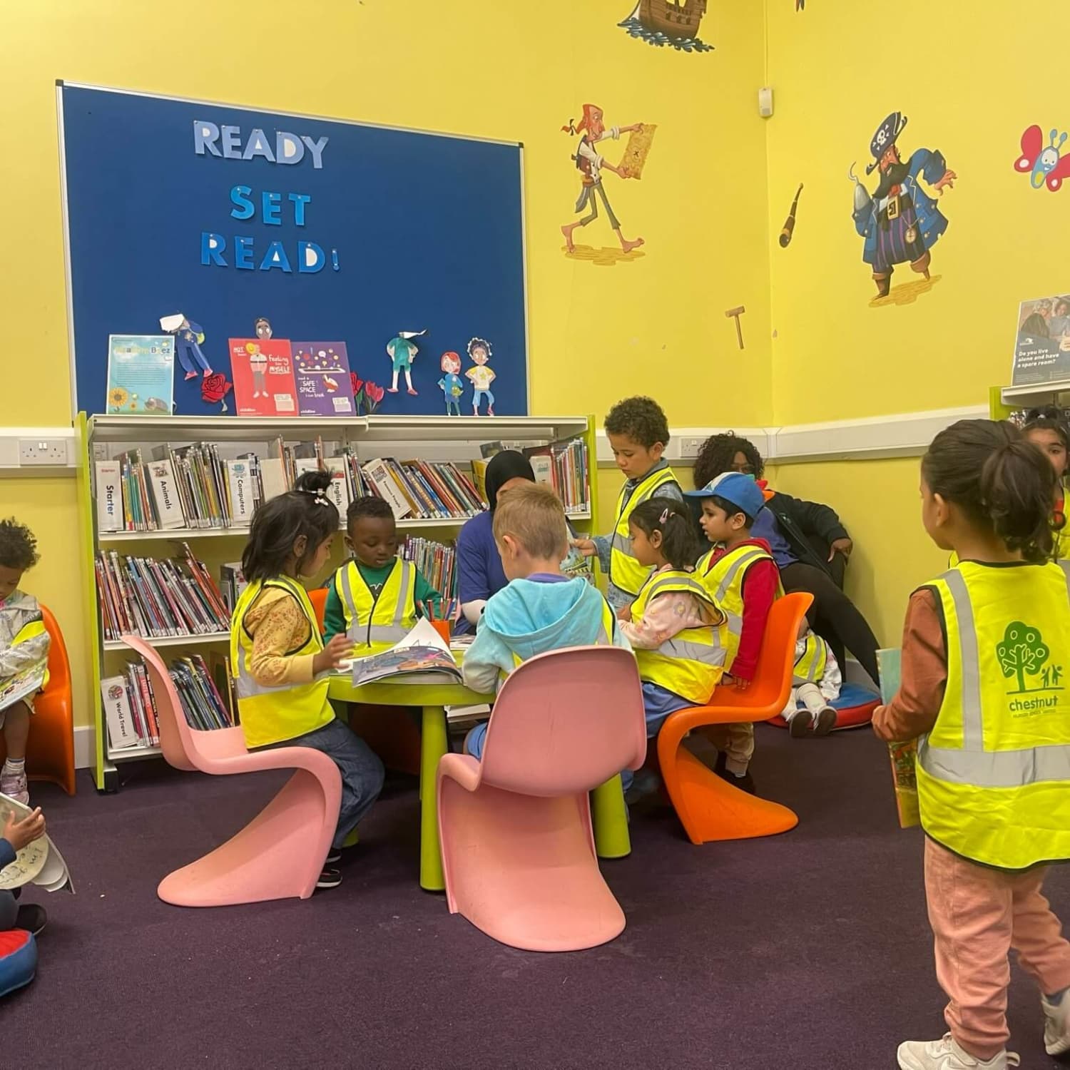 A Visit to The Library | Chestnut Nursery Schools