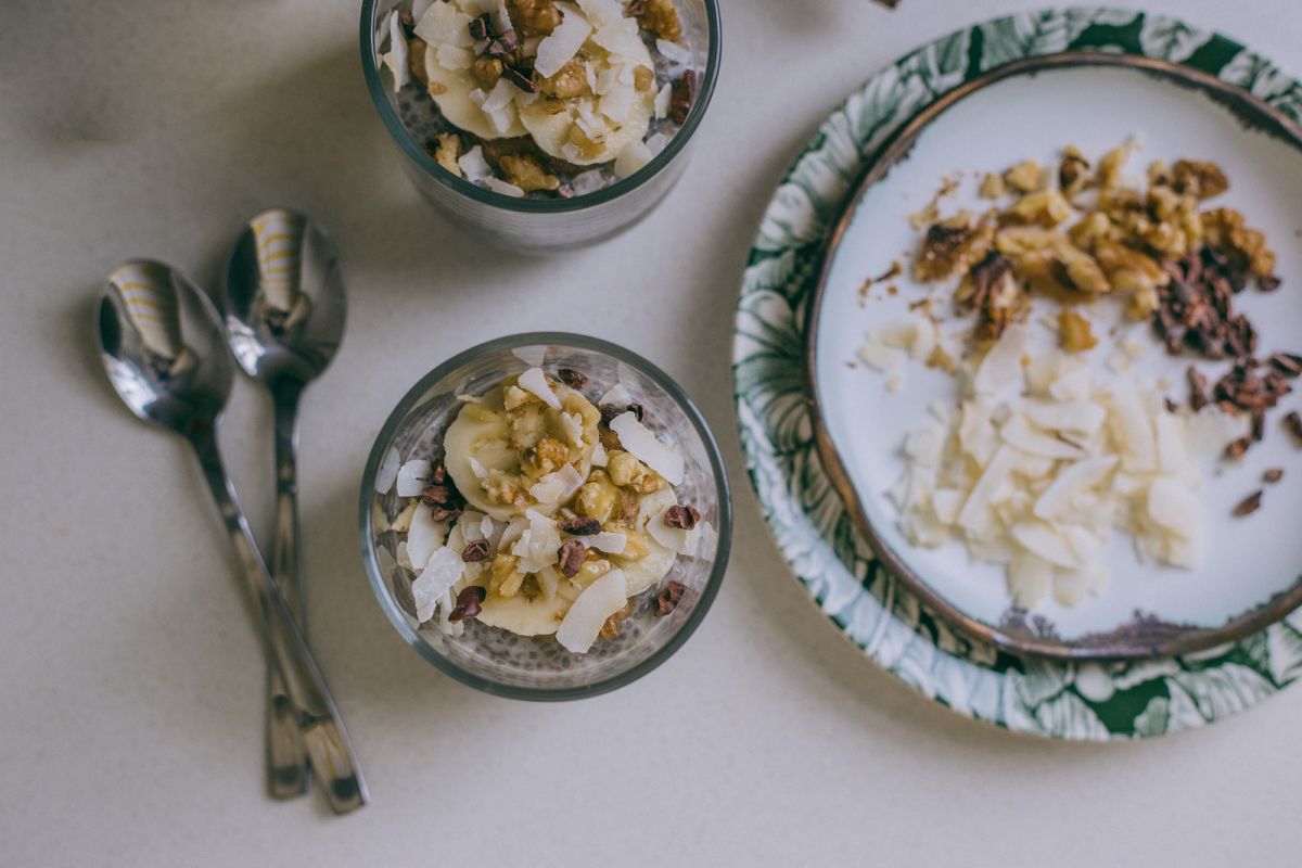 Chunky Monkey Chia Pudding | Supal Desai