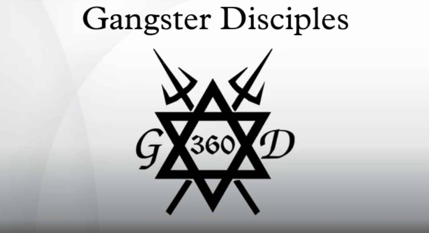 Gangster Disciples Chicago Street Gang