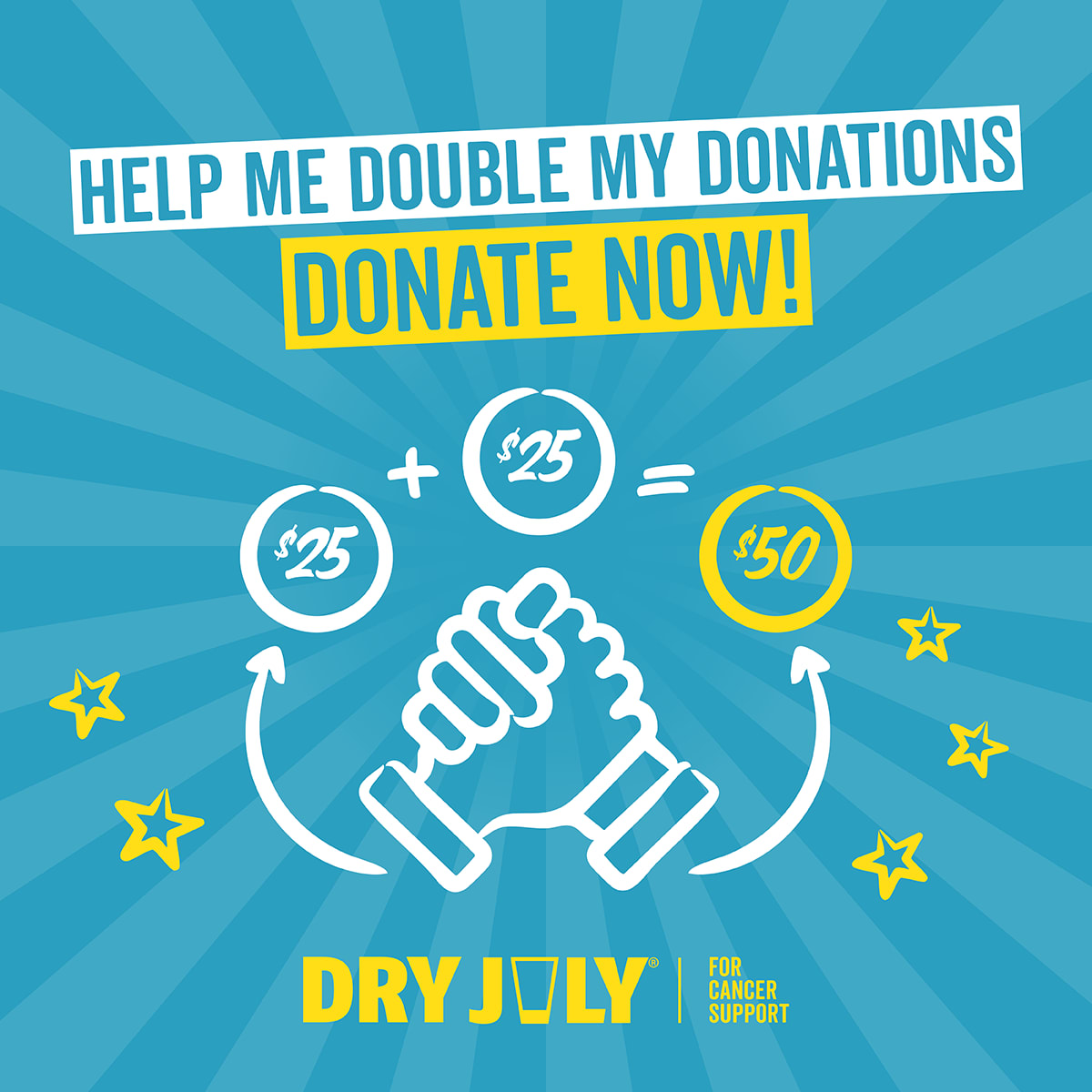 Support Rare Cancers Australia this Dry July and make a donation