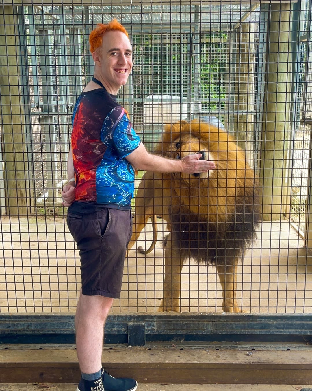 Support David & Mikey and make a donation to help Taronga.