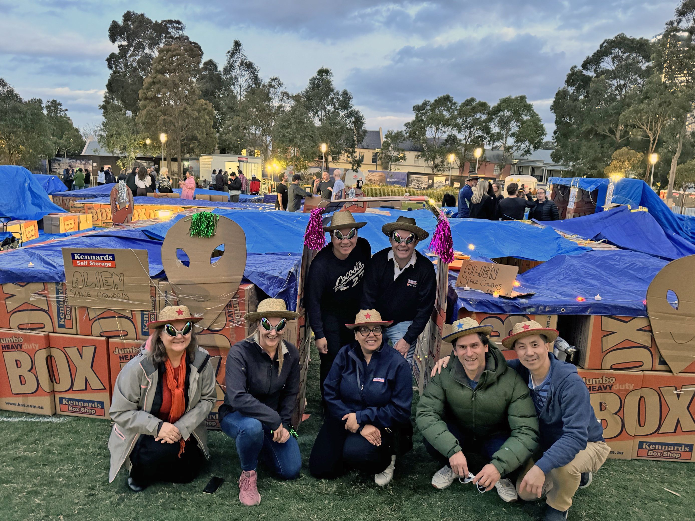 Kennards Storage FREEDOM Fighters is Sleeping Under The Stars for ...