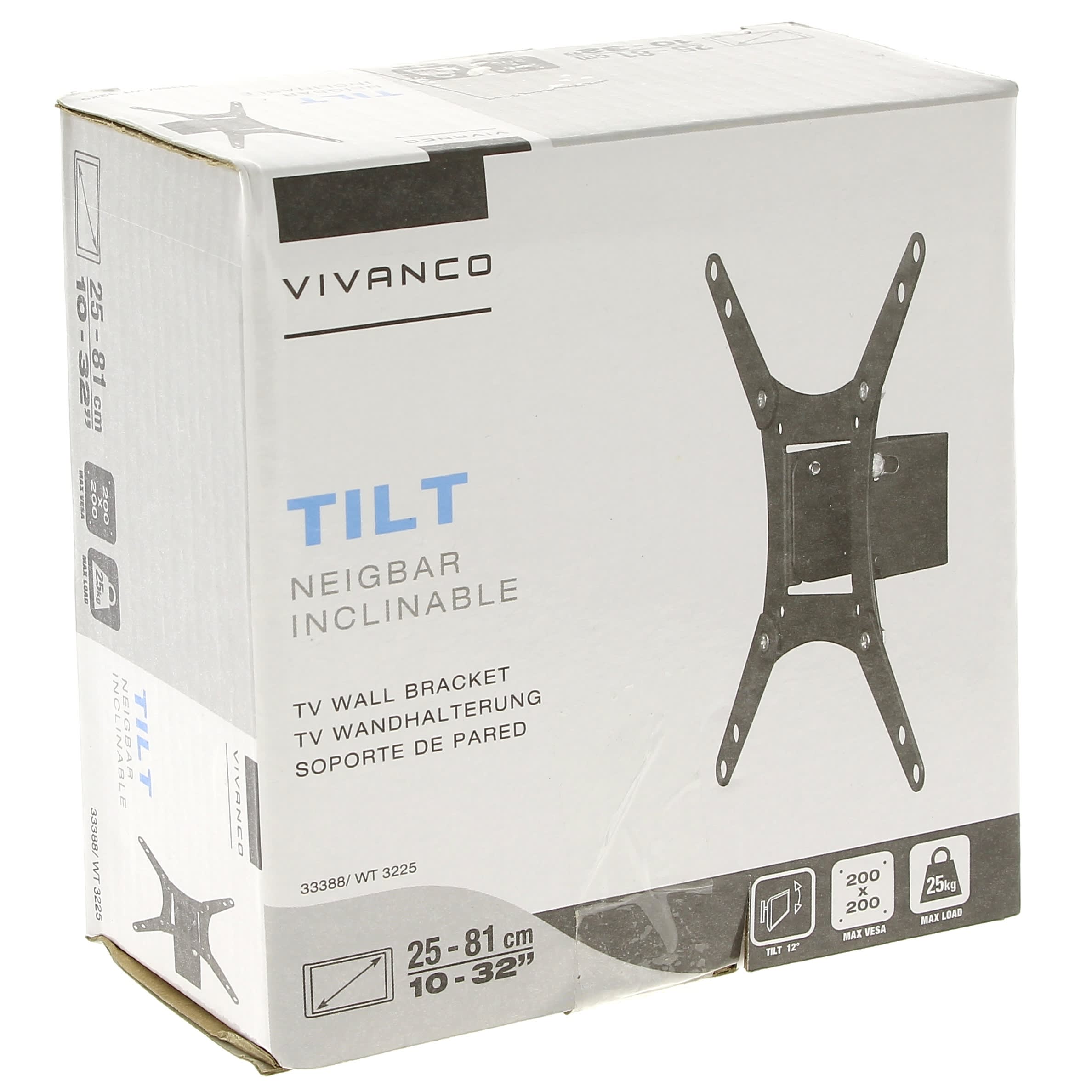 Support mural tv inclinable - Livraison rapide