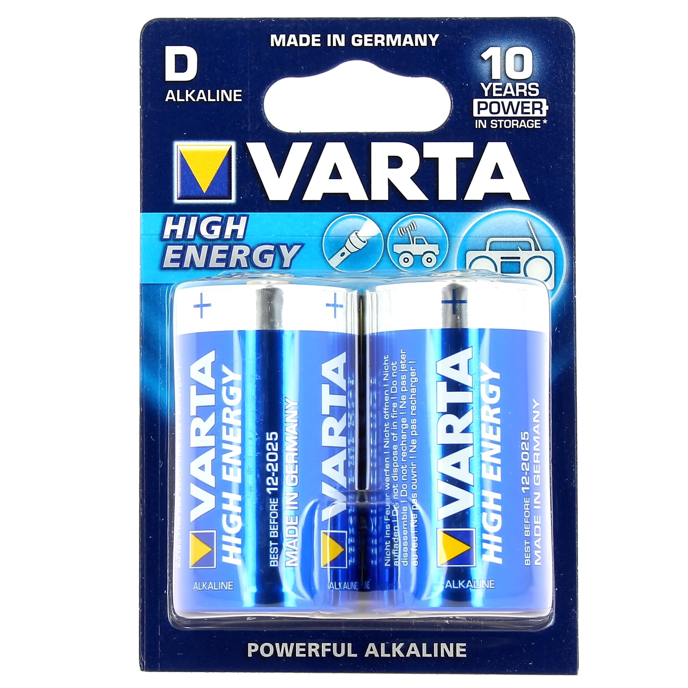 Pile lr20 1,5v par 2 4920121412 pour Droguerie Accessoire - Livraison ...