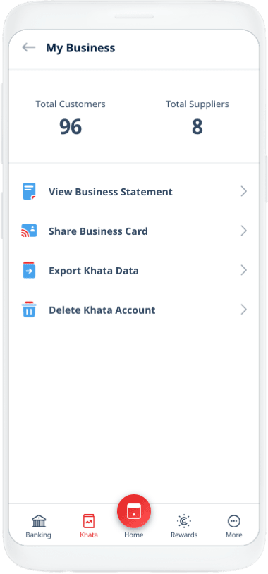 Manage your Khata Online | Chqbook.com