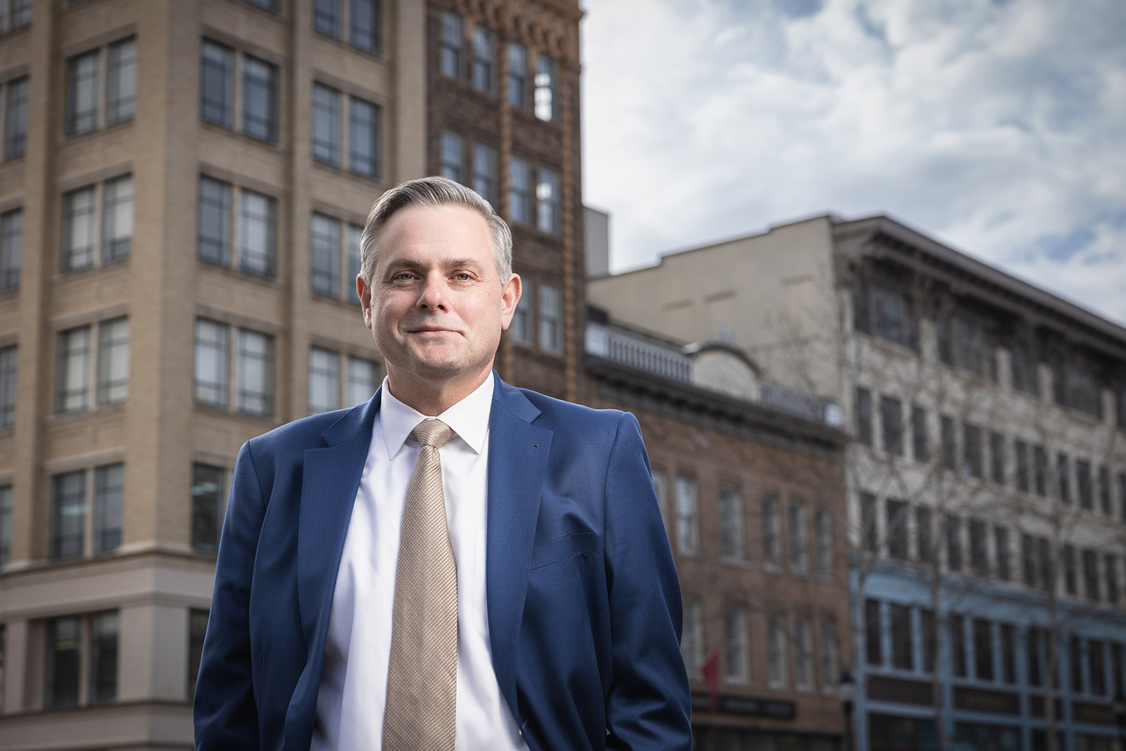 Building a Professional Brand: Asheville Attorney John's Headshot Session
