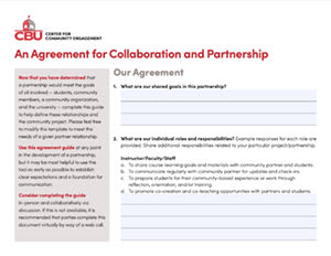 Community-Engaged Learning - Christian Brothers University