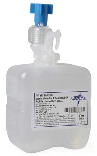 Prefilled Bubble Humidifiers 350ML H2O Sterile - HCS00350 — LAC Health